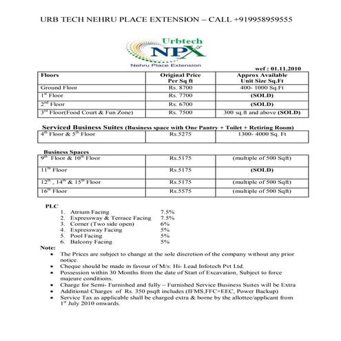 Payment plan apartment | PDF