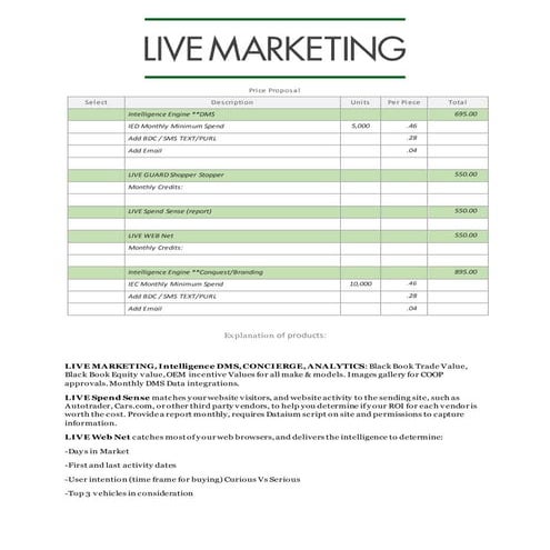 General buy back letter | PDF