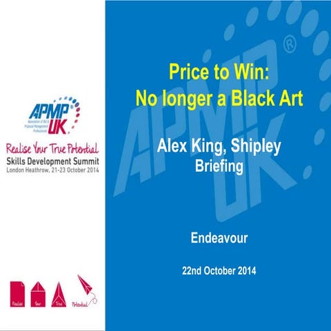 Price to Win: No longer a Black Art | PPTX