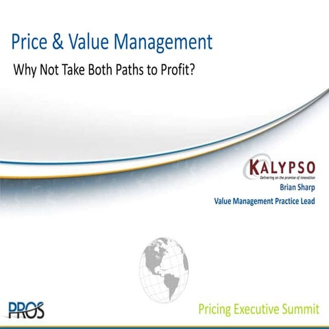 Price and Value Management Final | PPT
