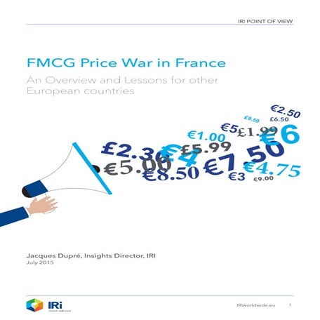 FMCG Price War in France | PDF