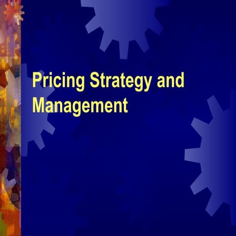Pricing | PPT | Marketing and Advertising | Business