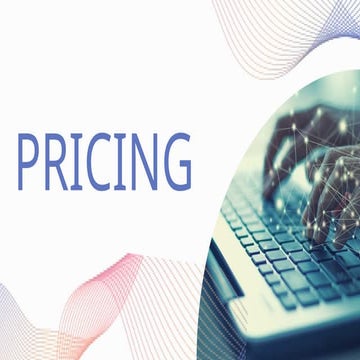 PRICING and other Tools in Accounting .pptx