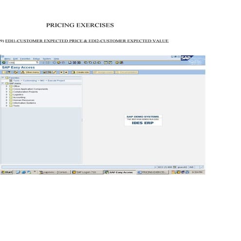 Pricing exercises 3 | DOC