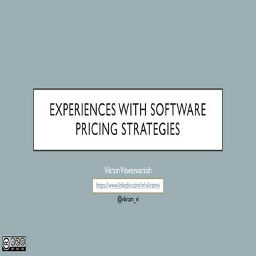 Software Pricing Strategies | PDF