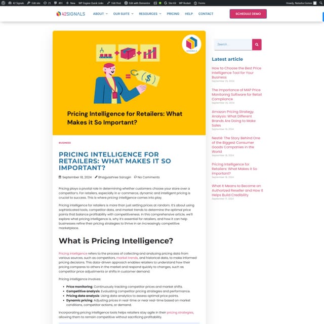 Pricing Intelligence for Retailers: What Makes it So Important? | PDF | Retail Industry | Industries