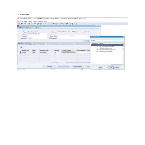 Oracle E-Busiess Suite Order Management R12 | DOCX
