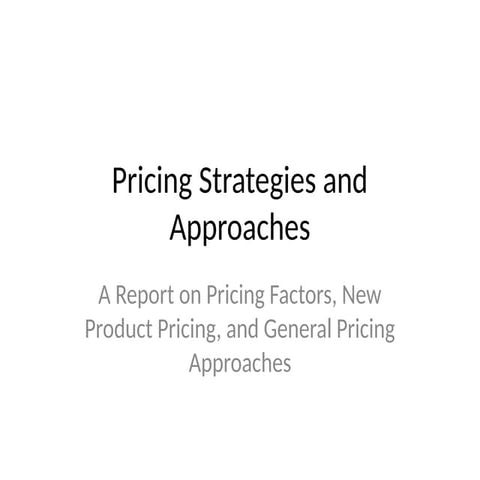 Pricing Strategjajd Ies Presentation Pptx