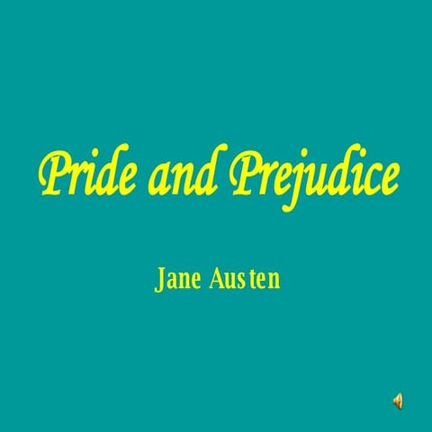 Pride And Prejudice | PPT