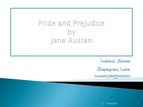 Pride and Prejudice | PPT