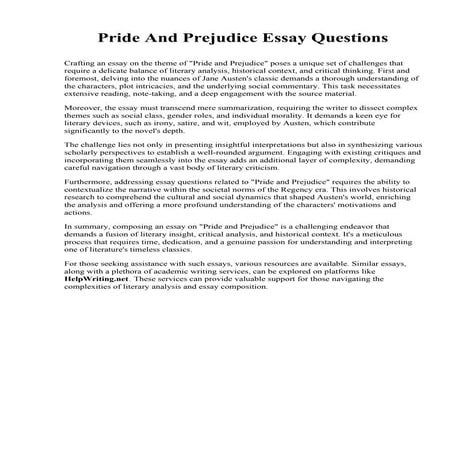 Pride And Prejudice Essay Questions.pdf