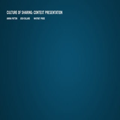 Contextualizing presentation | PPT