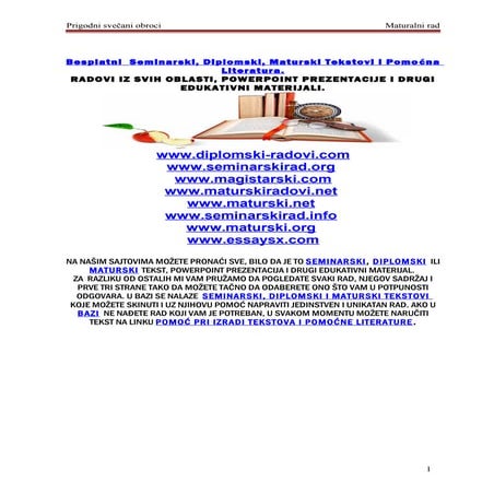 Prigodni svecani obroci hr | DOC