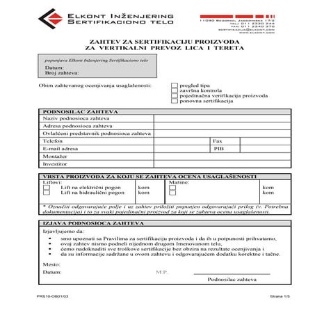 Prilog 7-zahtev-za-sertifikaciju-st | PDF