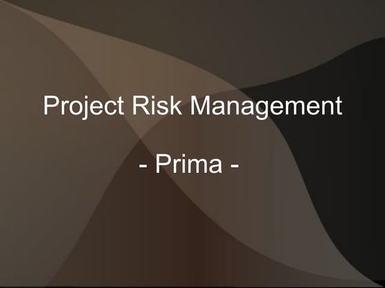 Risk management processes | PPT
