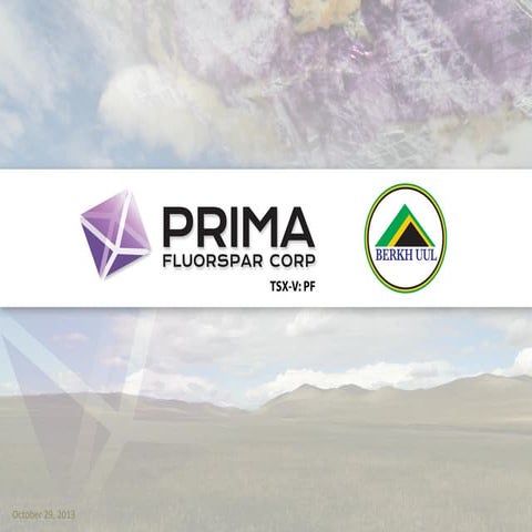 Prima Corporate Presentation | PPT
