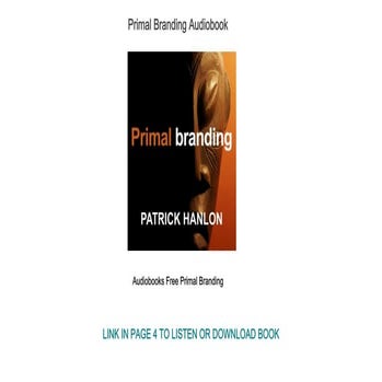 Audiobooks Free Primal Branding | PDF