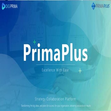 Prima plus: Connect your business strategy and objectives to tasks and ...