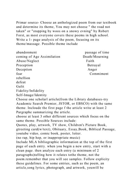 Benchmark - Human Experience Across the Health-Illness Continuum | DOCX