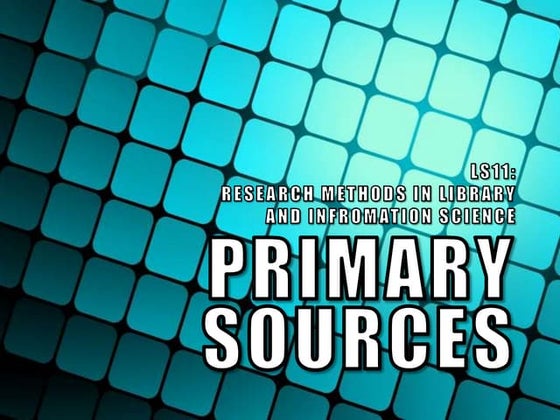 Primary and Secondary Sources | ODP | Secondary Education | Education