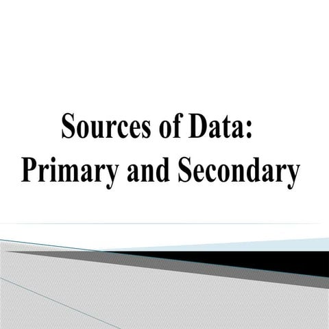 Methods of data collection | PPT