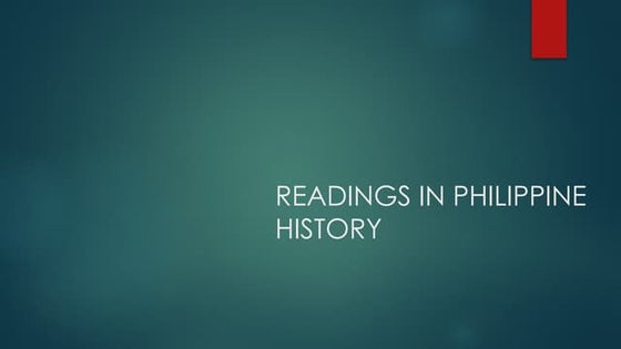 The 7 repositories primary source of rph | PDF | Museums & Galleries ...