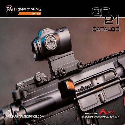 Catalog 2021 | Primary Arms | Optics Trade | PPT