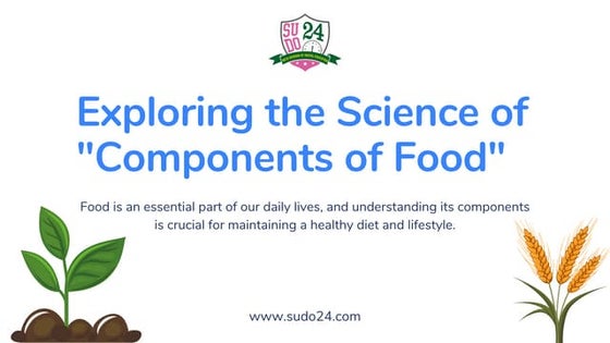 Presentation on source of food | PPT