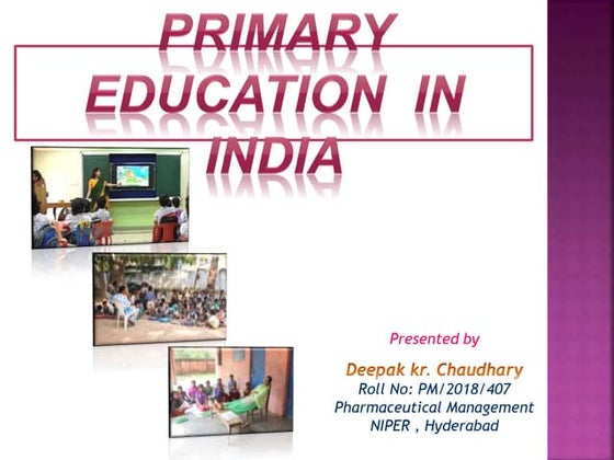 Primary-Education-1 | PDF | Education industry | Industries