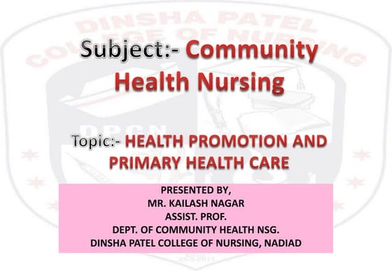 Concept of primary health care | PPTX | Healthcare Industry | Industries