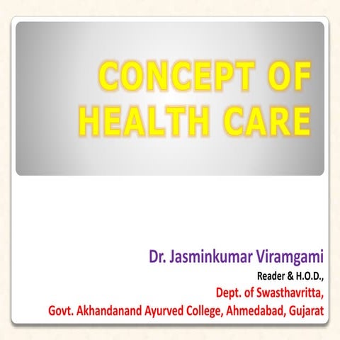 Primary health care concept | PPTX