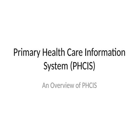 Primary Health Care Information System Presentation.pptx