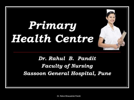 Primary health center | PPT