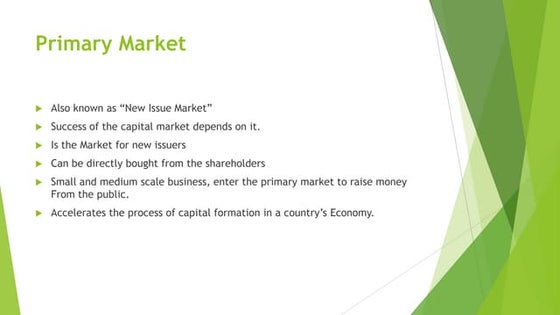 Capital Market | PPT