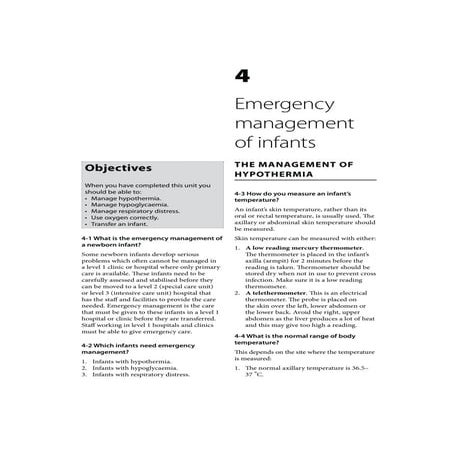 Primary Newborn Care: Emergency management of infants | PDF