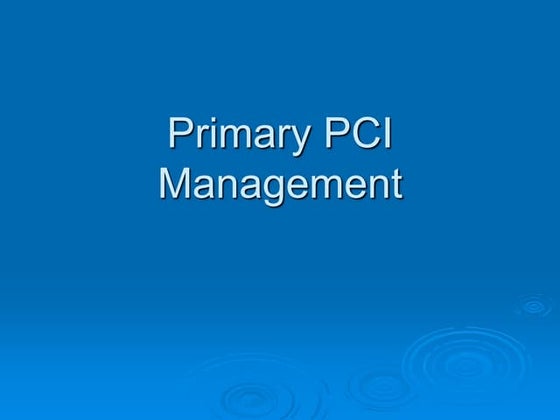 Myocardial infarction | PPT