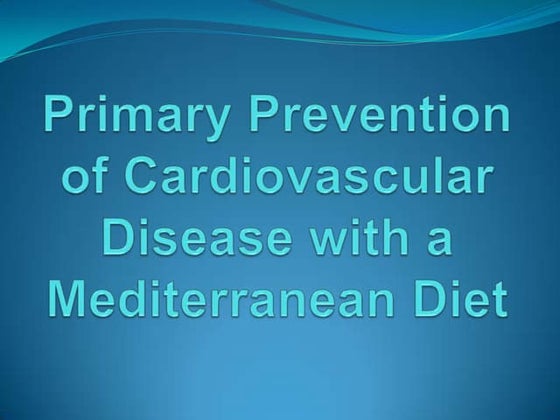 Preventative guidelines heart health | PPT