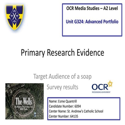 Primary research evidence | PPTX