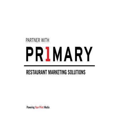 Primary restaurant solutions_slides_v7 | PPT