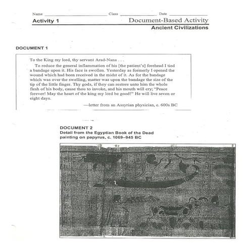 Primary source activity 1 | PDF