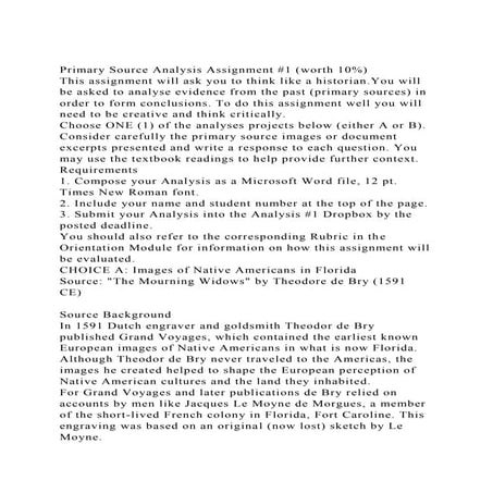 Primary Source Analysis Assignment #1 (worth 10)This assignment.docx | Marriage and Civil Unions ...