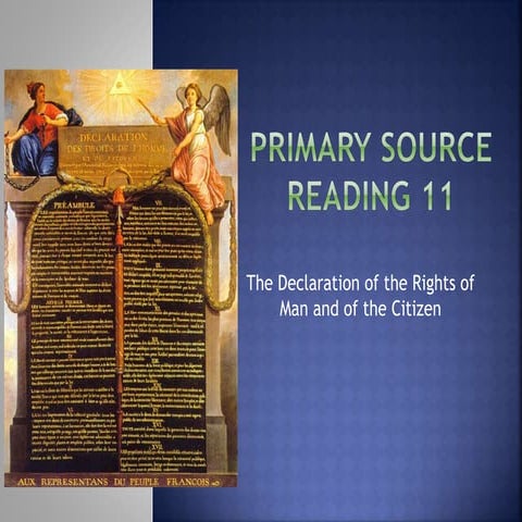 Primary source reading 11 | PPT