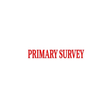 Primary survey in traumatic patients .pptx