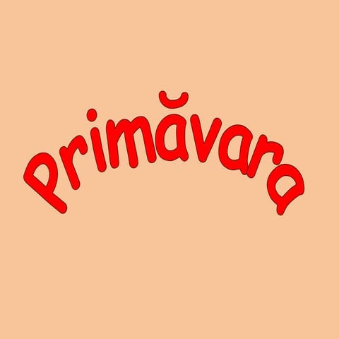 Primavara | PPT