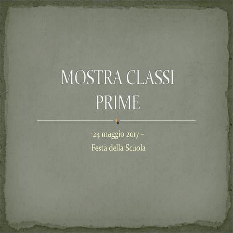 classi Prime | PPT