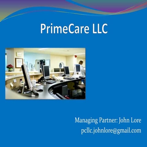 Prime Care Presentation | PPTX