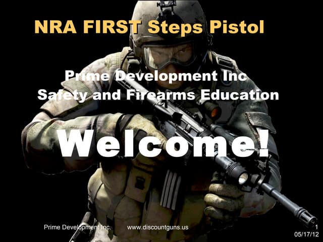 Fundamentals Of Pistol Marksmanship | PPT