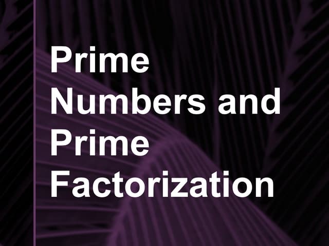 Prime Factorization.pptx