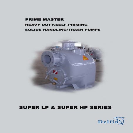 Prime master self priming pumps lp series catalogue | PDF