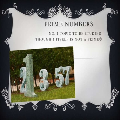 Prime numbers | PPT